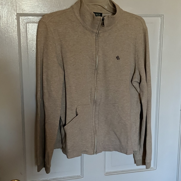 Ralph Lauren | Jackets & Coats | Zipup Jacked With Padded Elbows | Poshmark